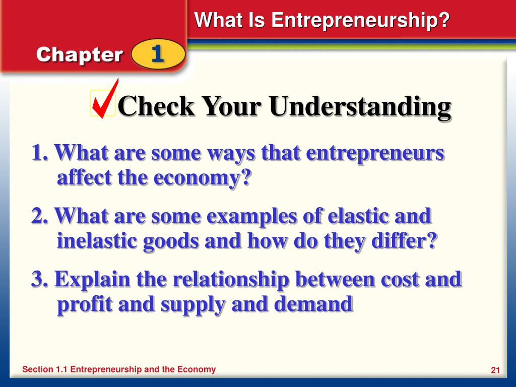 PPT - Discuss the role of small business and entrepreneurship in the ...