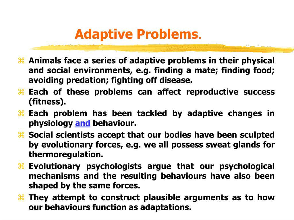 PPT - Evolutionary Psychology, Lecture 2 What is Evolutionary ...