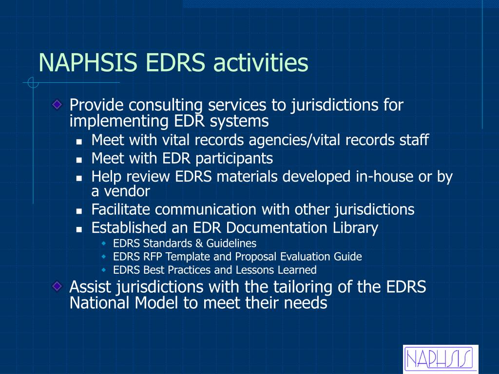 PPT - Electronic Death Registration Systems in the United States ...