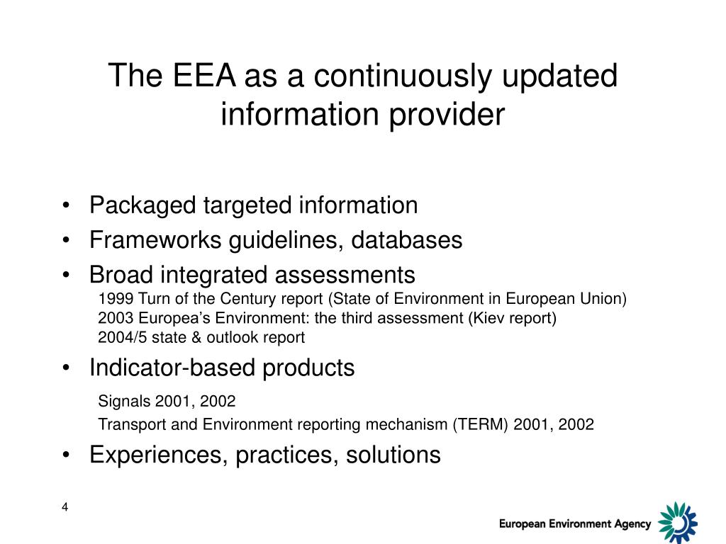 PPT - Andrus Meiner European Environment Agency PowerPoint Presentation ...