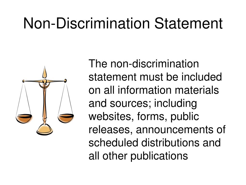 PPT - TEFAP CIVIL RIGHTS COMPLIANCE TRAINING PowerPoint Presentation ...