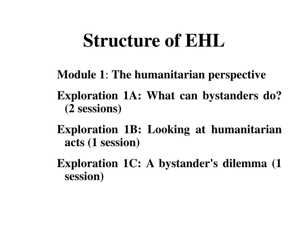 PPT - Linking Project Citizen to EHL (Exploring international ...