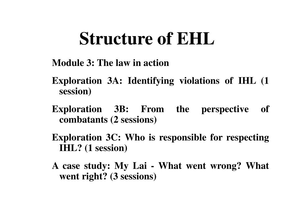 PPT - Linking Project Citizen to EHL (Exploring international ...