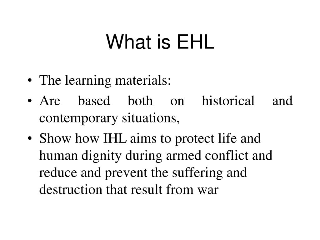 PPT - Linking Project Citizen to EHL (Exploring international ...