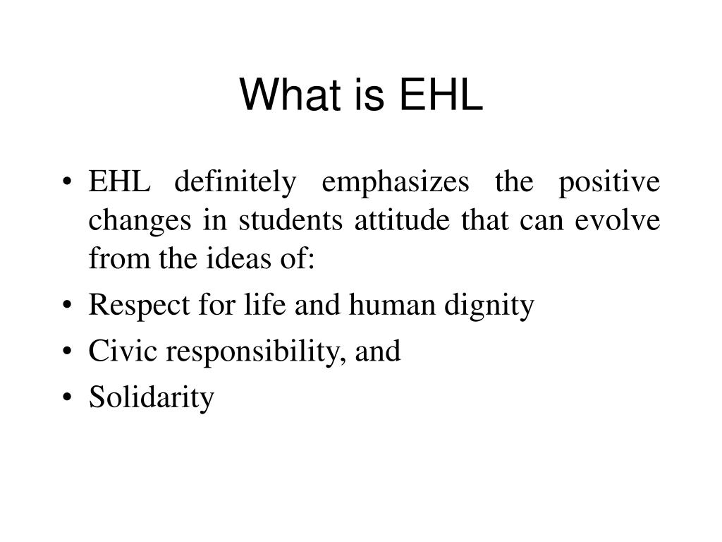 PPT - Linking Project Citizen to EHL (Exploring international ...