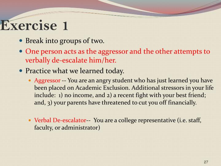 PPT - Using Verbal De-Escalation in the Workplace PowerPoint ...