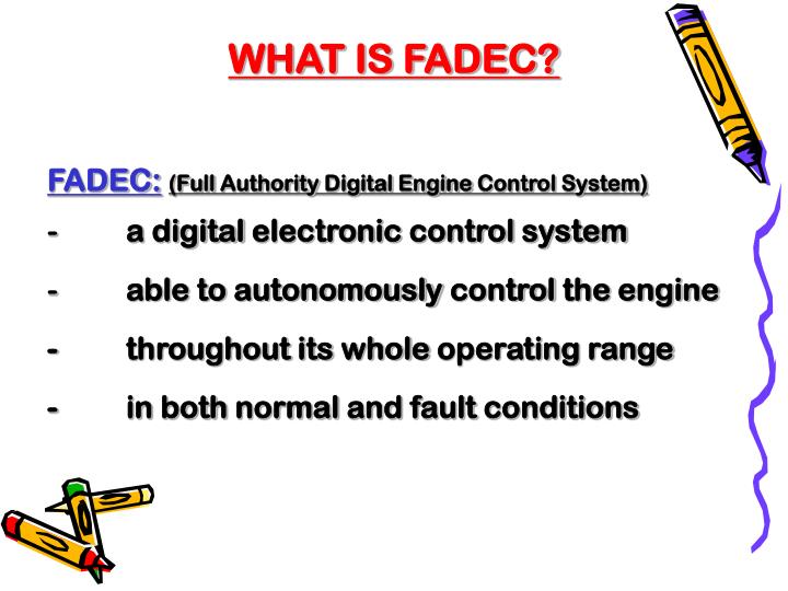 PPT - FADEC PowerPoint Presentation - ID:3429377