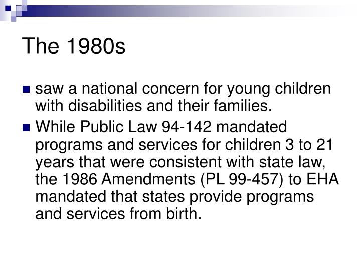 PPT - A REAL BEGINNING Education For All Handicapped Children Act 1975 ...