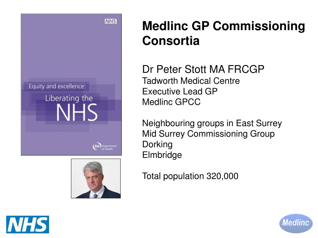 PPT - Medlinc GP Commissioning Consortia Dr Peter Stott MA FRCGP ...