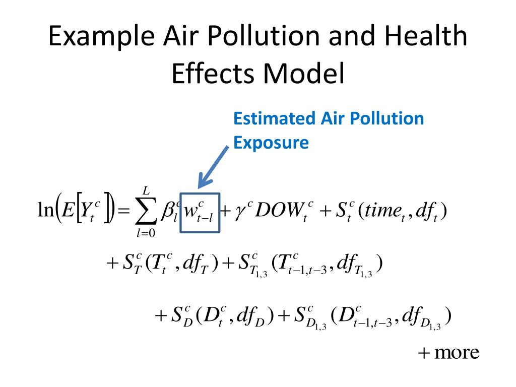 PPT - Critical Issues of Exposure Assessment for Human Health Studies ...