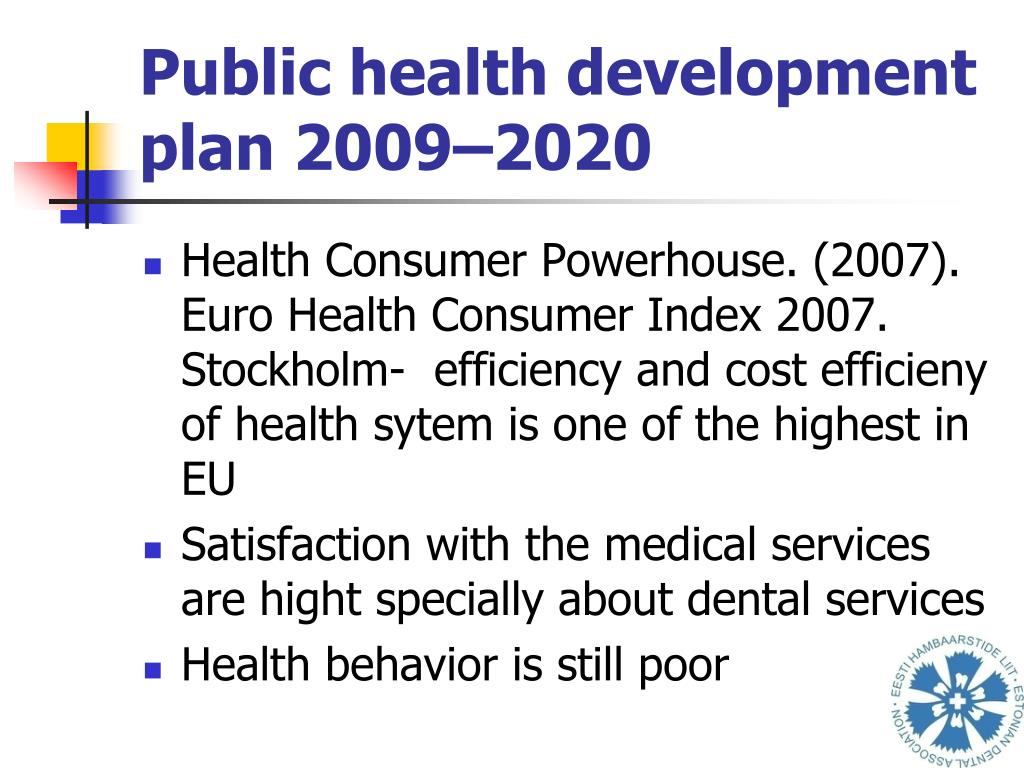 PPT - Current documents in Medical/Dental care strategy in Estonia ...