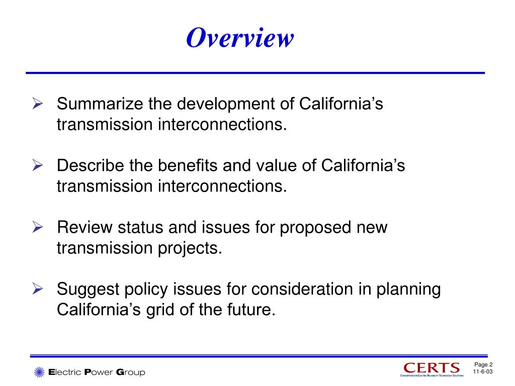 PPT - Energy Commission Committee Workshop In Preparation of 2004 ...