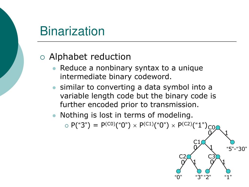 Ppt Context Based Adaptive Binary Arithmetic Coding In The H264avc Video Compression