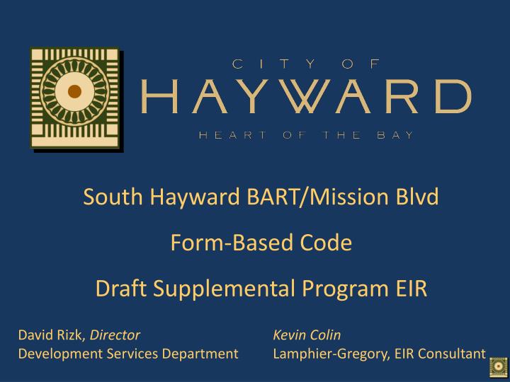 PPT - David Rizk, Director Kevin Colin PowerPoint Presentation, free ...