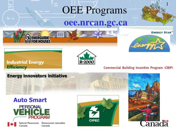 PPT - OEE Programs oee.nrcan.gc PowerPoint Presentation, free download ...
