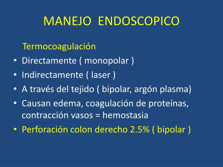 PPT - COLONOSCOPIA EN SANGRADO DIGESTIVO BAJO PowerPoint Presentation ...