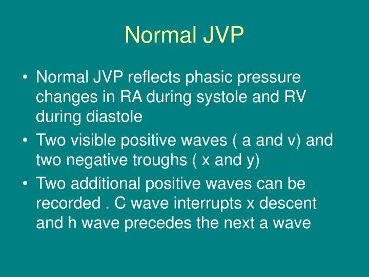 PPT - Jugular Venous Pulse PowerPoint Presentation - ID:3431335