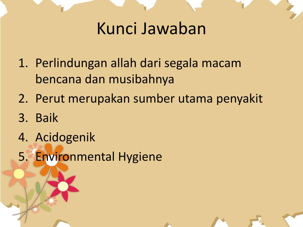 PPT - Prinsip-Prinsip Islam Tentang Kesehatan PowerPoint Presentation ...