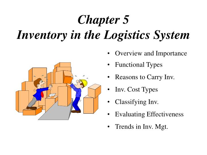 PPT - Chapter 5 Inventory in the Logistics System PowerPoint ...