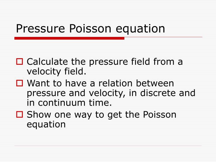PPT - HOW TO SOLVE THE NAVIER-STOKES EQUATION PowerPoint Presentation ...