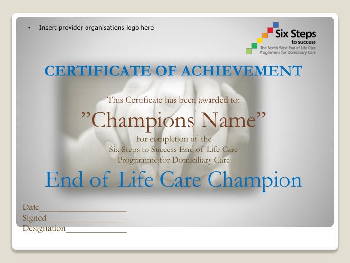 PPT - Date____________________ Signed__________________ Designation ...