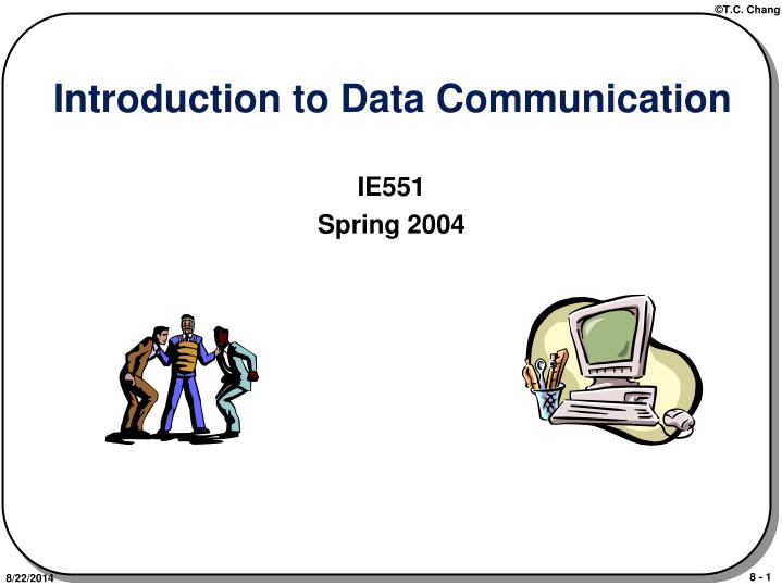 Ppt Introduction To Data Communication Powerpoint Presentation Free