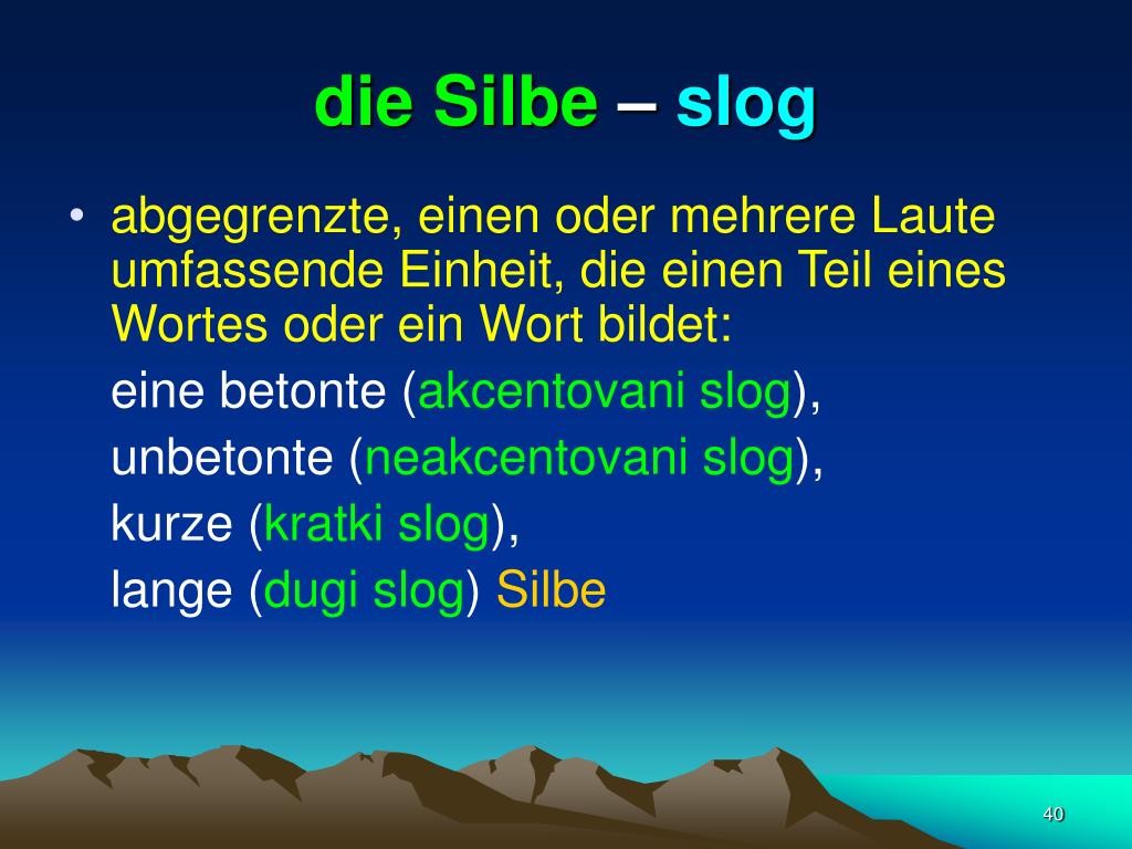 PPT - Sprachliche Einheiten Jezičke/jezične jedinice PowerPoint ...