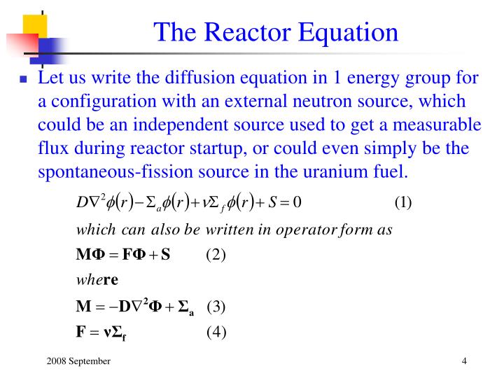 PPT - Subcritical Multiplication & Approach to Criticality PowerPoint ...