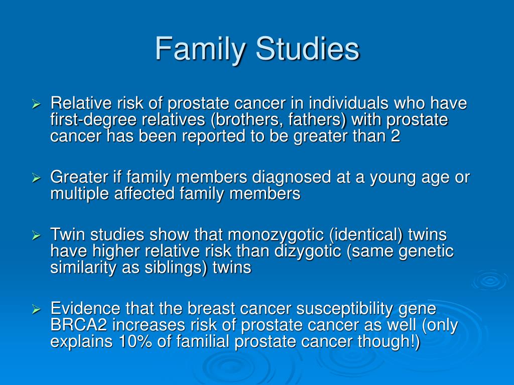 PPT - Genetic Epidemiology of Prostate Cancer PowerPoint Presentation ...