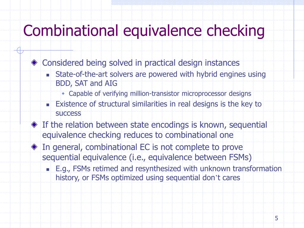 PPT - Structure-independent Sequential Equivalence Checking PowerPoint ... PPT - Structure-independent Sequential Equivalence Checking PowerPoint ...