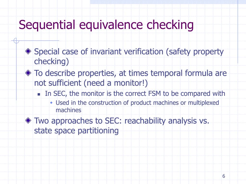 PPT - Structure-independent Sequential Equivalence Checking PowerPoint ... PPT - Structure-independent Sequential Equivalence Checking PowerPoint ...