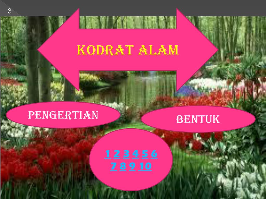 PPT - KODRAT ALAM – KELESTARIAN LINGKUNGAN 1 2 3 4 5 6 7 8 9 10 ...