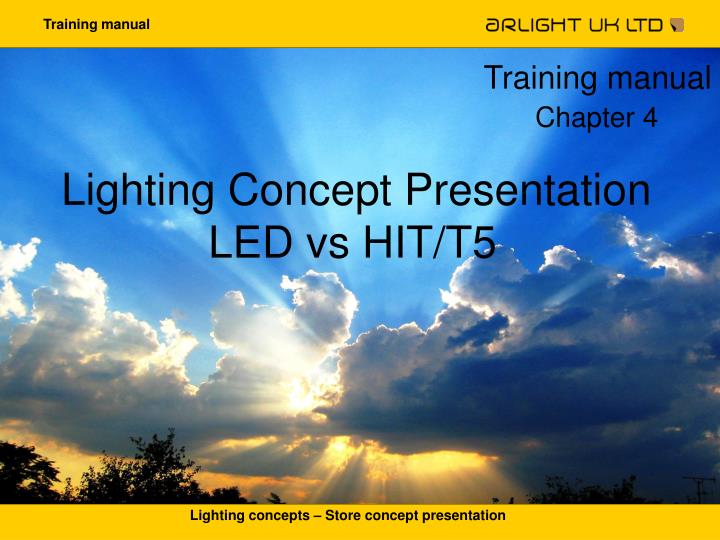 PPT - Lighting Concept Presentation LED vs HIT/T5 PowerPoint ...
