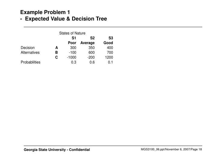 PPT - Decision Theory Analysis PowerPoint Presentation - ID:3434346