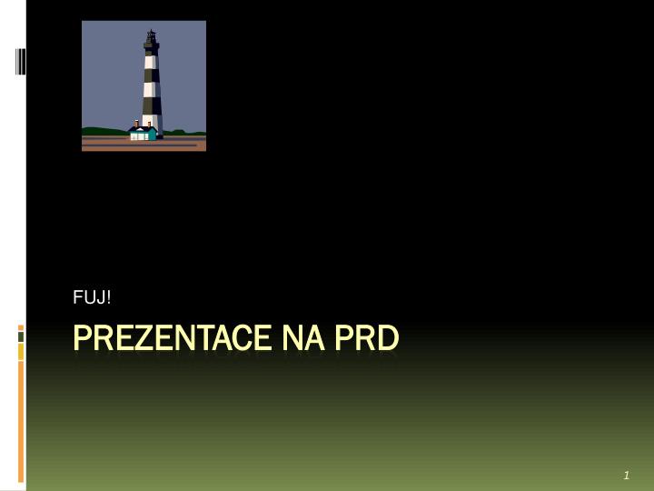 PPT - Prezentace na prd PowerPoint Presentation, free download - ID:3434716