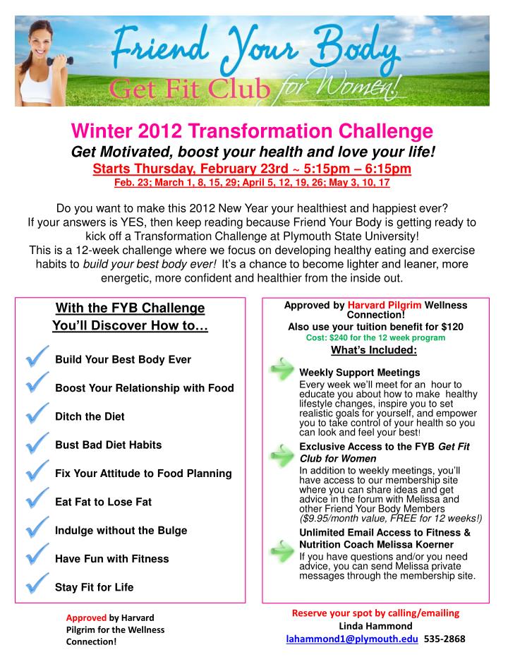 PPT - With the FYB Challenge You’ll Discover How to… Build Your Best ...
