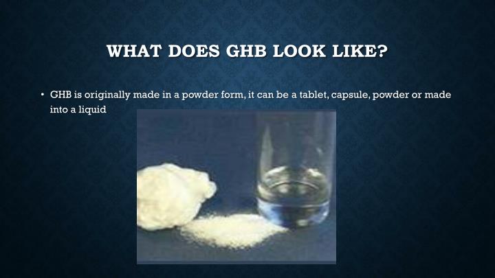 PPT - GHB (Gamma- Hydroxybutyric Acid) PowerPoint Presentation - ID:3434979