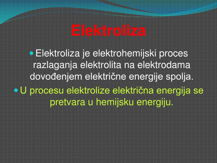 PPT - Faradejevi zakoni elektrolize i njihova primena PowerPoint ...