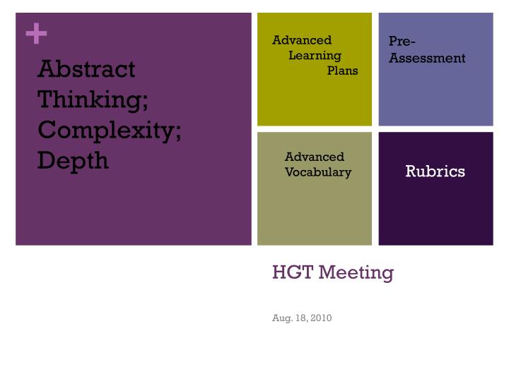 PPT - HGT Meeting PowerPoint Presentation, free download - ID:3436072