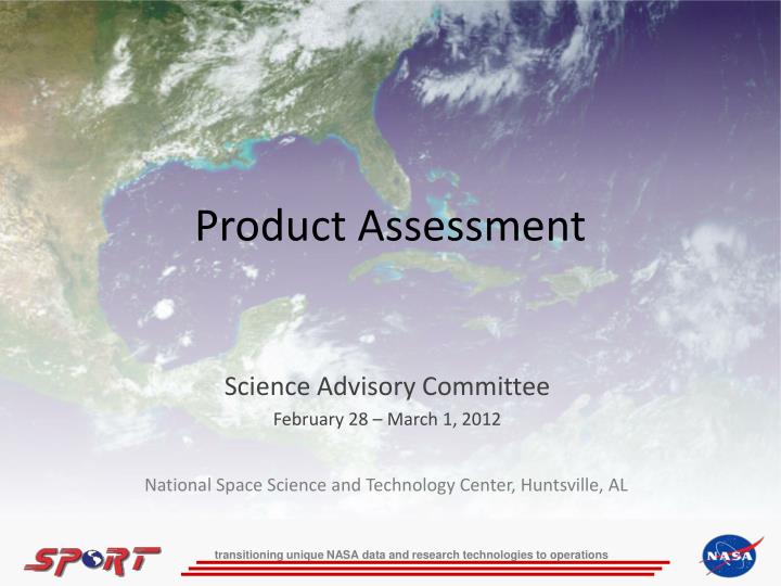 PPT - Product Assessment PowerPoint Presentation, free download - ID ...