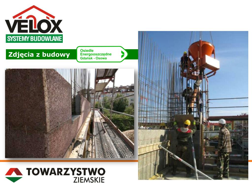 PPT - System VELOX na budowie Osiedla Energooszczędnego w Gdańsku ...