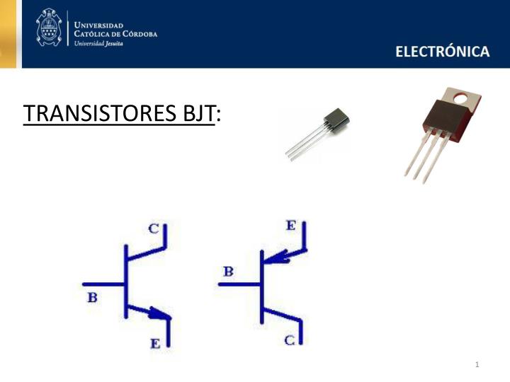 PPT - TRANSISTORES BJT : PowerPoint Presentation, free download - ID ...