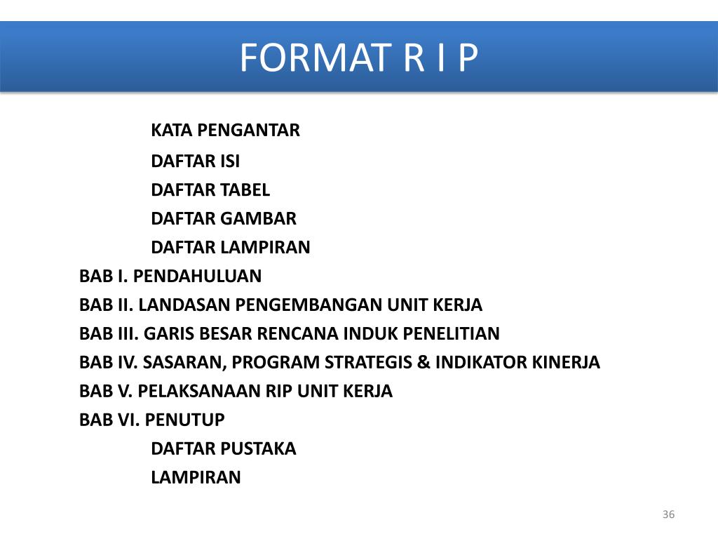 PPT - SISTEM PENJAMINAN MUTU DAN RENCANA INDUK PENELITIAN (RIP ...