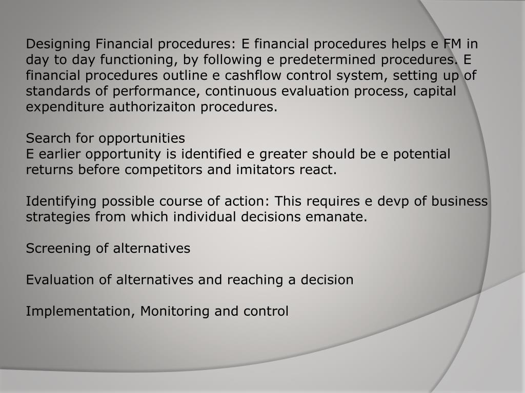 PPT - STRATEGIC FINANCIAL MANAGEMENT PowerPoint Presentation, free ...