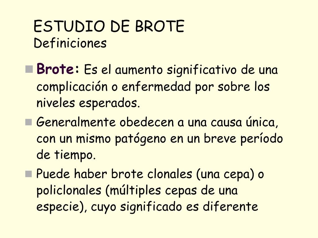 PPT - Brote Epidémico T.M. VILMA ACUÑA U PowerPoint Presentation, free ...