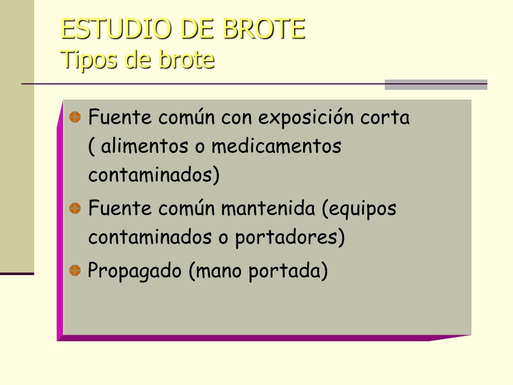 PPT - Brote Epidémico T.M. VILMA ACUÑA U PowerPoint Presentation, free ...