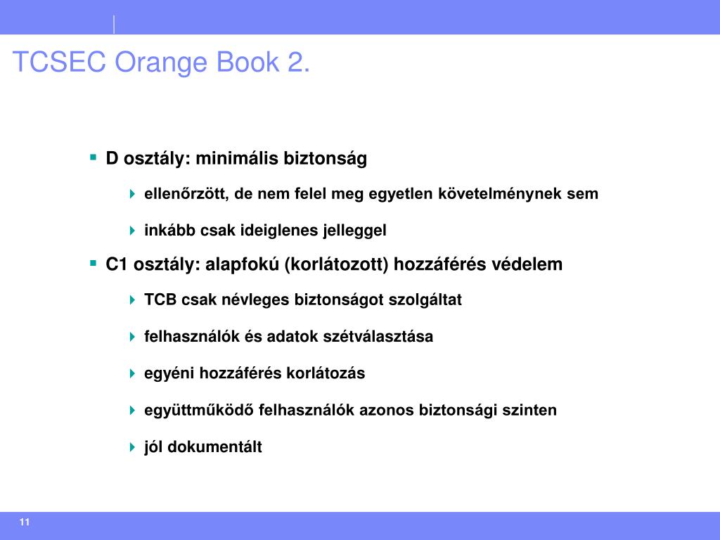 PPT - Biztonságtechnikai modellek és szabványok PowerPoint Presentation ...