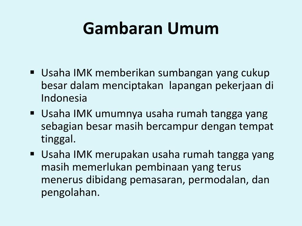 PPT - Subdit Statistik Industri Kecil dan Rumahtangga PowerPoint ...