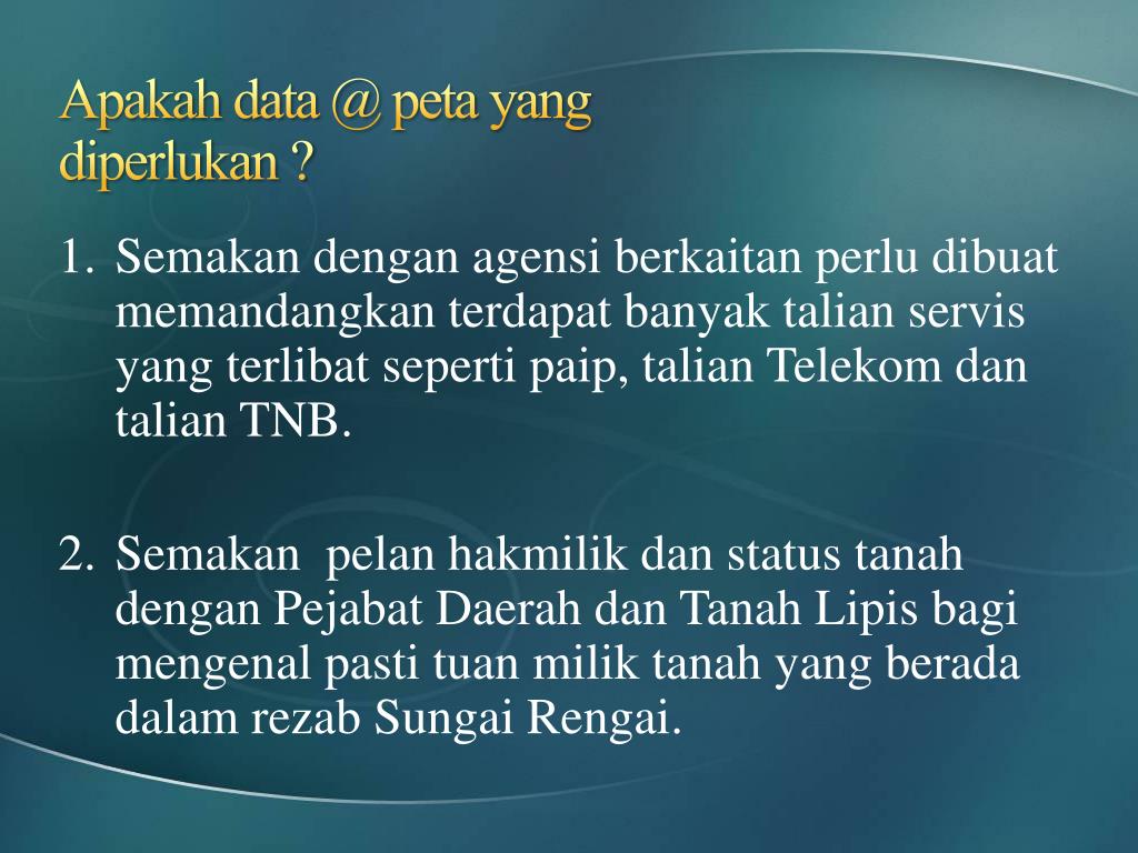 PPT - Sungai Rengai @ Sungai Lipis PowerPoint Presentation, free ...