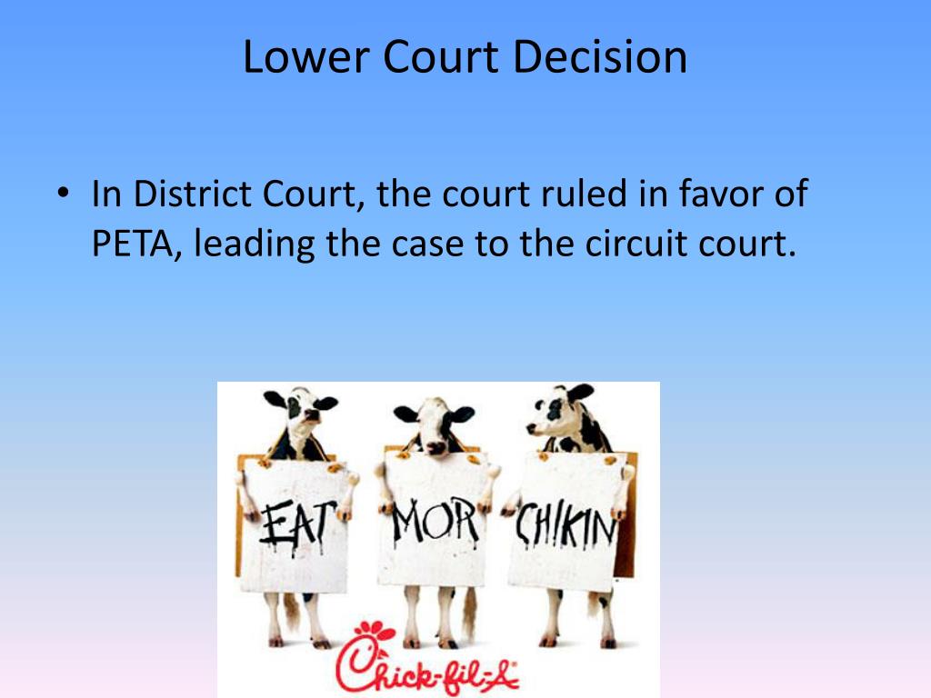PPT - People for the Ethical Treatment of Animals V. Doughney ...